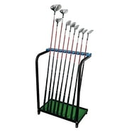 GoSports Premium Wooden Golf Putter Stand - Indoor Display Rack - Holds ...