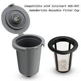 FIRJOY Reusable Filter Cup, for Cuisinart SS-RFC, Gray 2 Pack - Walmart.com