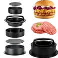 1pc 3-in-1 hamburger press, meat Patty press, cheeseburger press, non ...
