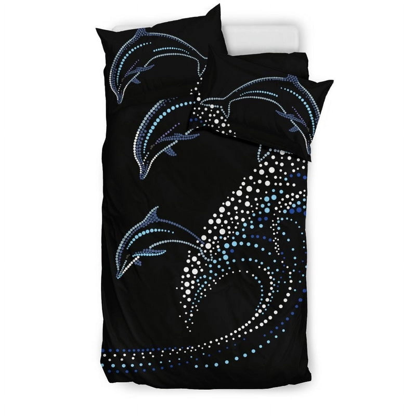 Juego de cama con diseño de puntos Delfín | Walmart en línea