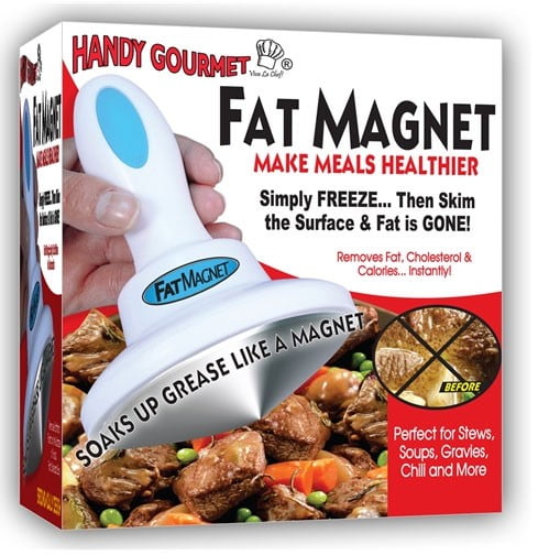 Handy Gourmet Magnetic Fat Skimmer for Soups and Stews - Small ...