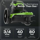 "Greenworks 60V Pro 22"" Cordless Lawn Weed Eater, Brushless Grass ...