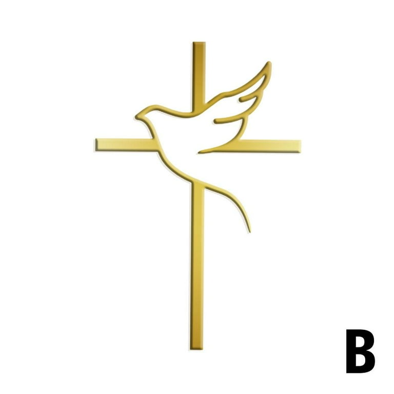 Holy Spirit Dove And Cross