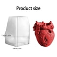 Human Heart Statue Flowerpot Silicone Mold Easy Demolding For Candle ...