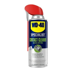 WD-40 Specialist Electrical Contact Cleaner, 11 oz, fast-drying safe ...