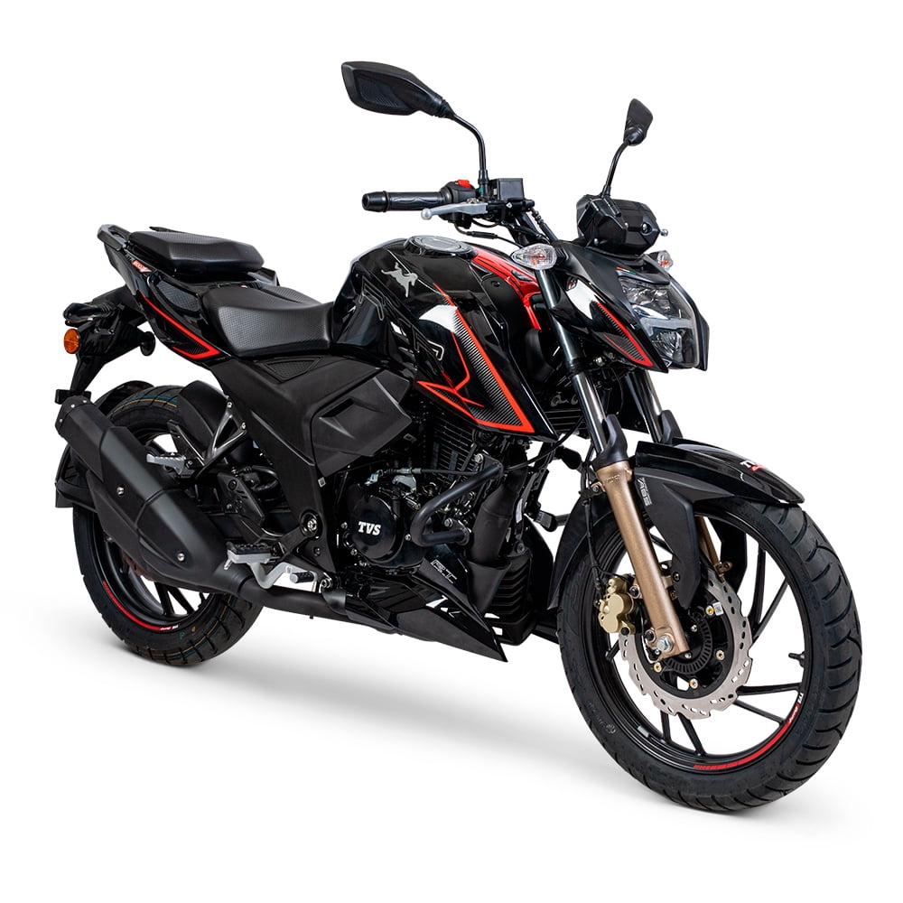 Motocicleta Deportiva TVS RTR 200 4V EFI ABS 2025 Negro | Walmart en línea