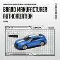 1:64 Scale Die-Cast Alloy Sports Car Model Set, Multi-Color Mini ...