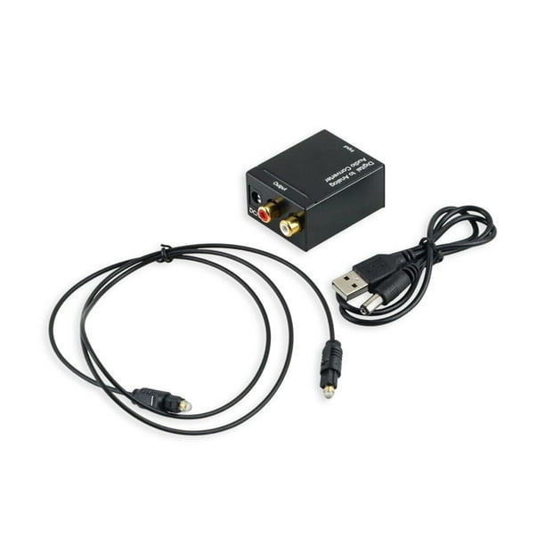 enqiretly L/R Audio Adapter with Charging Cable Transmission Optical ...