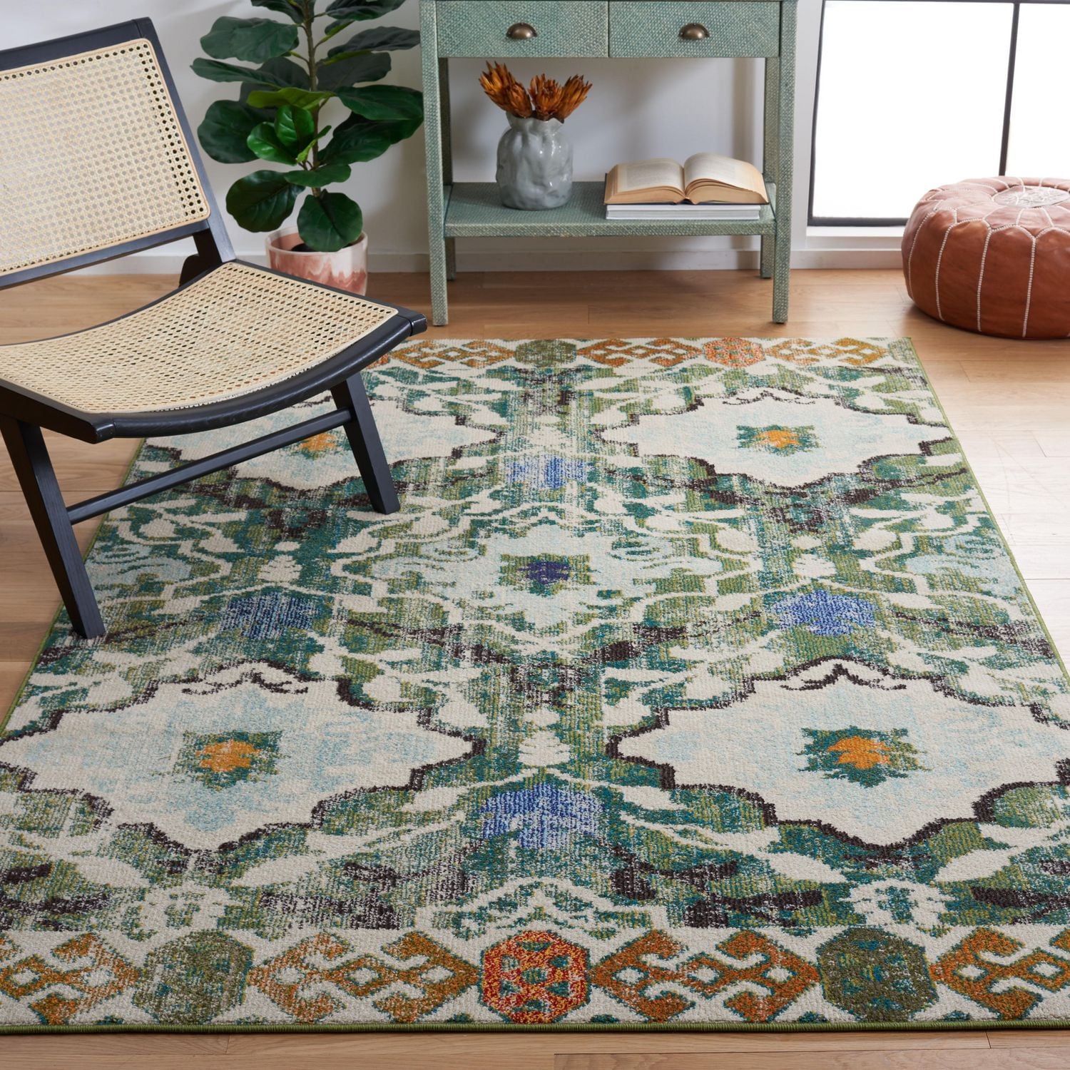 Click here for Safavieh Madison Connell Geometric Area Rug 5 Ft 3... prices