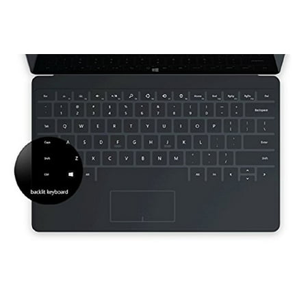 Microsoft Surface Touch Cover 2 with Backlighting Black | Walmart Canada