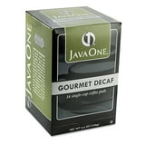 Java One, Gourmet Decaffeinated 14 Single Cup Coffee Pods, 4.4 oz, 6 Ct - Walmart.com