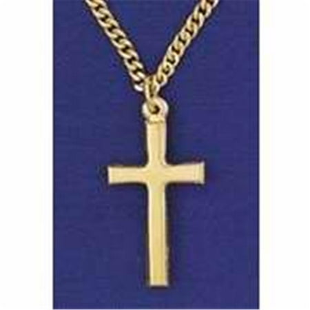 Bob Siemon Designs 816223 Necklace Cross Plain With 24 In. Chain ...