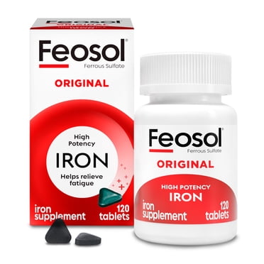 Major Ferosul Iron Ferrous Tablets, 325 mg, Prevents Low Blood Levels ...