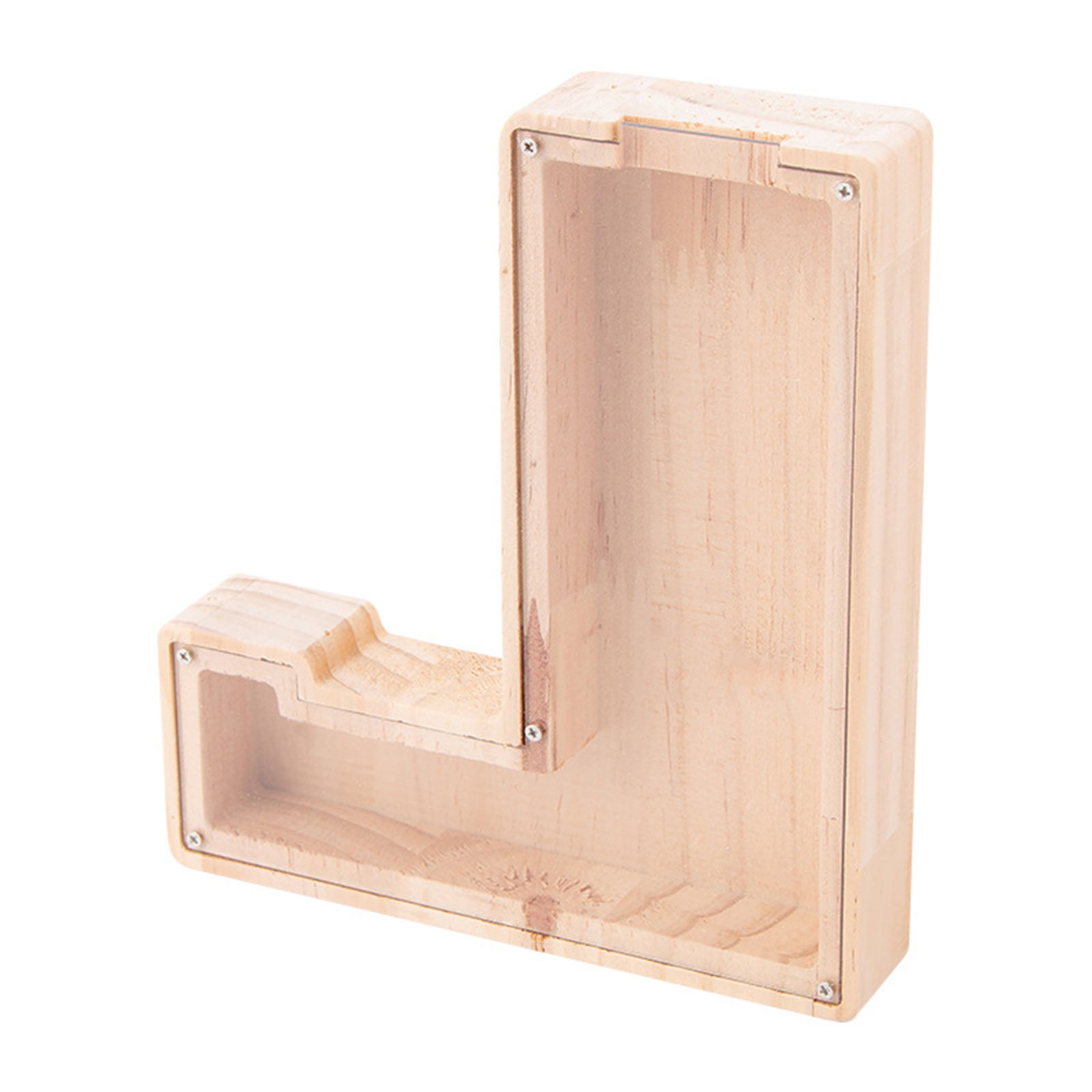 Personalized Wooden Letter Piggy Bank Wood Alphabet Letter Bank Money ...