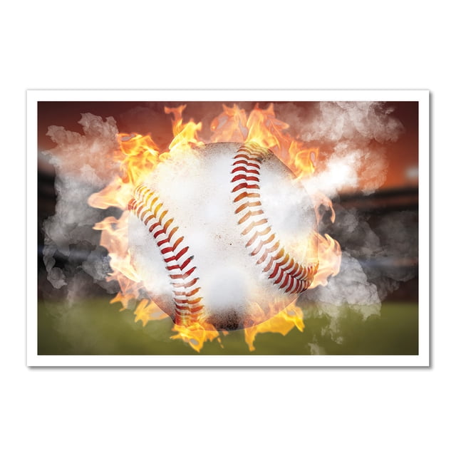 Fastball Artwork | Choose from: Canvas (Ready to Hang) Canvas (Rolled ...