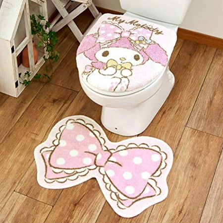 Sanrio (SANRIO) My Melody My Melody Toilet-Cover & Mat 2-piece set SB ...