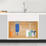 American Standard Elite ASE-90 Slim Line Garbage Disposal, 3/4 HP, 2700 ...