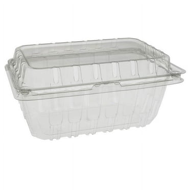 Pactiv Rose Pattern Plastic Cake Container 13", Black Base/Clear Lid ...