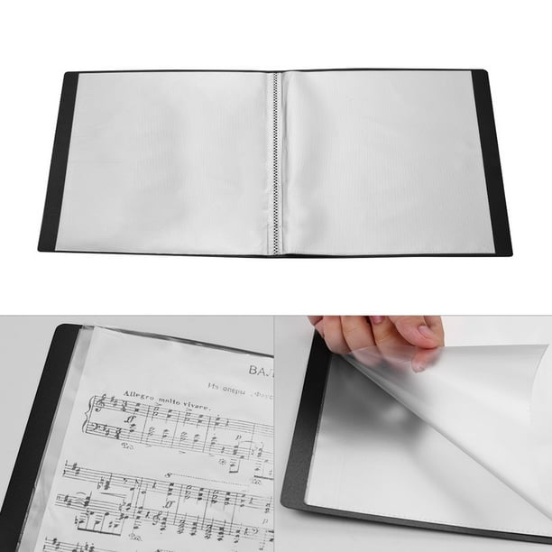 Labymos A4 Clear 20 Pockets Display Book Presentation Book with ...