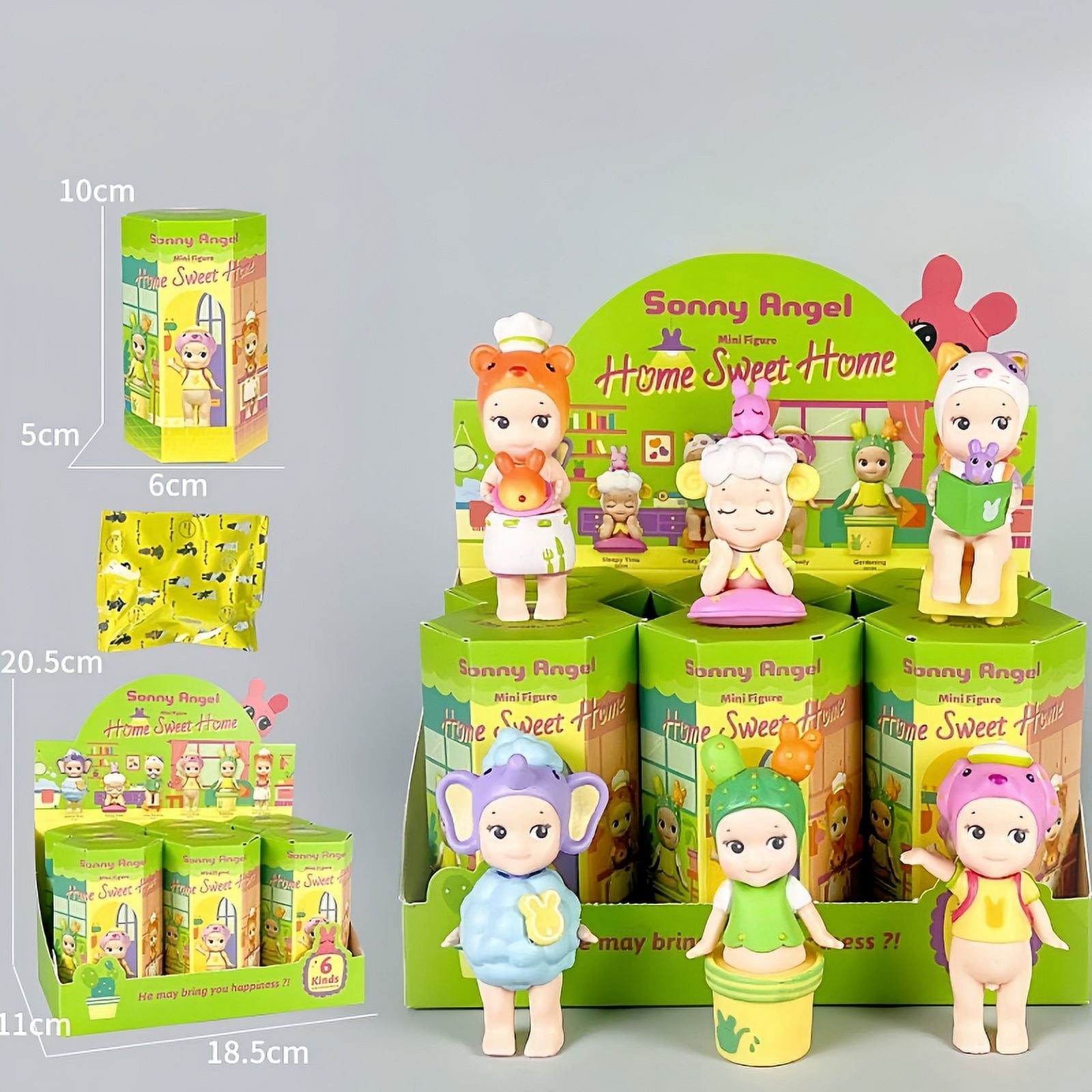 Caja sorpresa Sonny Angel, caja misteriosa, figuras de anime, regalos ...