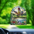 Acrylic 2D Dragonfly Flying Over Water Ornaments Car Decoration ...