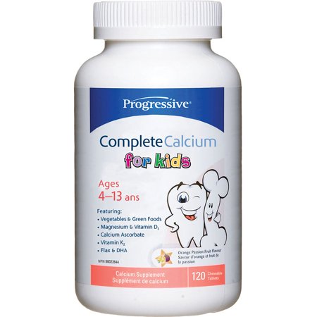 PROGRESSIVE Complete Calcium for Kids (120 chew tabs) - Walmart.ca