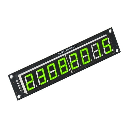 LED Segment Display Module, 8 Digit Tube 3 Pin I O For DIY | Walmart Canada