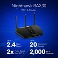 Restored NETGEAR Nighthawk WiFi 6 Router (RAX30) 5-Stream Dual-Band ...