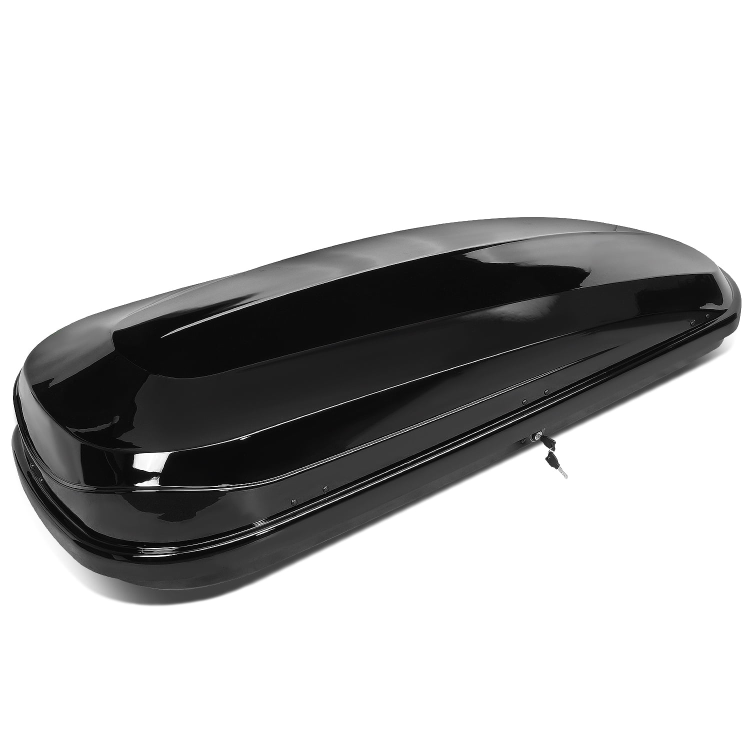 DNA Motoring PT-ZTL-8295-GSBK Universal SUV Roof Top Cargo Storage Box ...