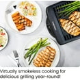 Chefman Electric Smokeless Indoor Grill with Non-Stick Removable Plates ...