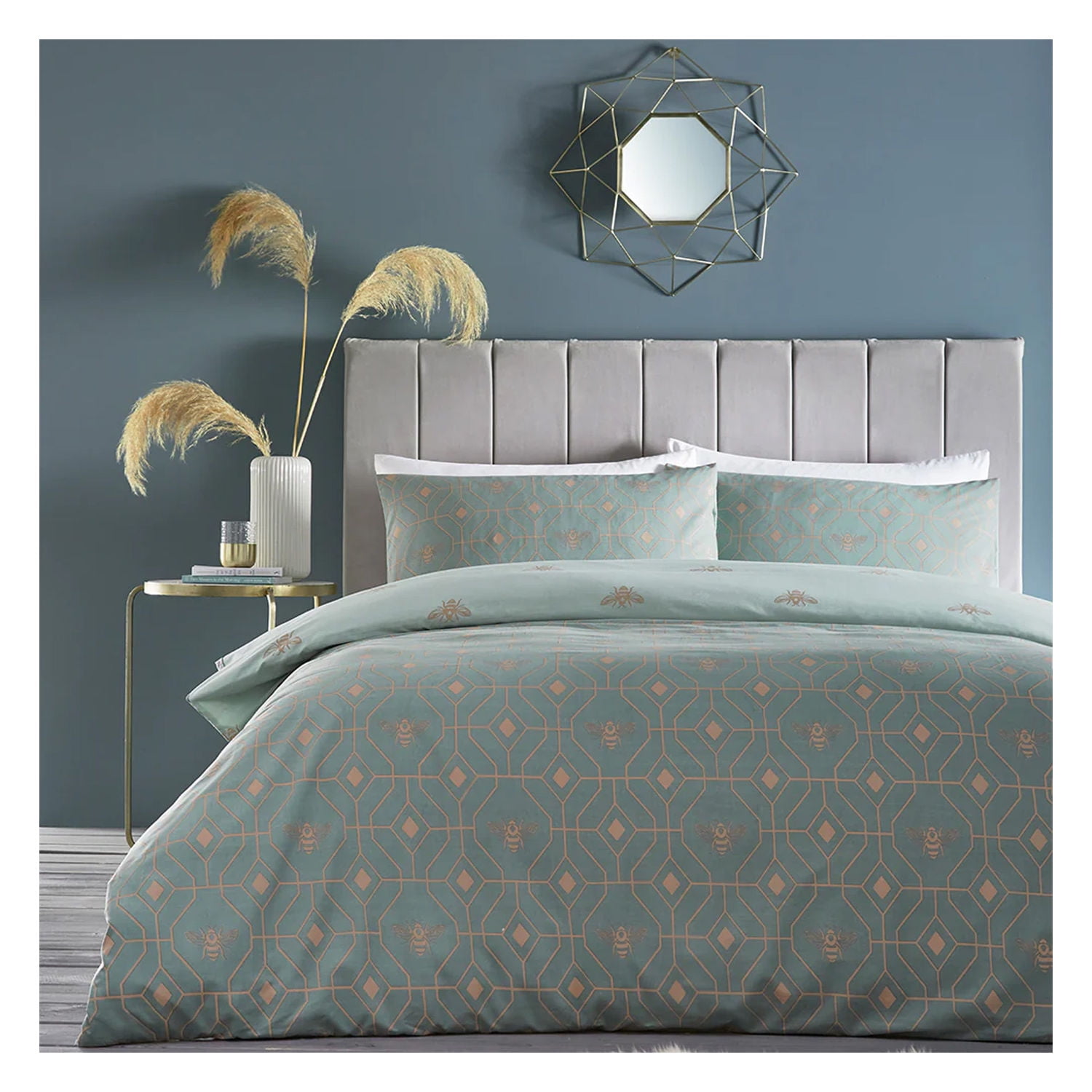 Click here for Furn Bee Deco Geometric Duvet Cover Set prices