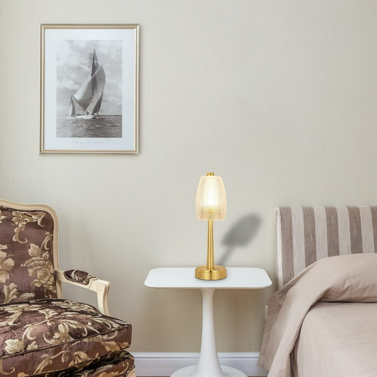 White Battery Operated Table Lamps