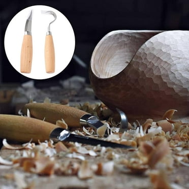 Wood Carving Scorp Hook Knife. Round Carving Tool for Spoons, Bowls and ...