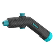 Gilmour 7632193 Swivel Connect 8 Pattern Adjustable Metal Hose Nozzle, Black & Teal - Walmart.com