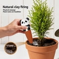 4-Pack Terracotta Watering Spikes, Cartoon Self-Watering Planters ...