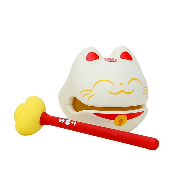 Zen Block Drum Wood Fish Temple Block Temple Ornament Lovely Knock Toy ...