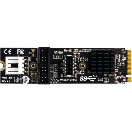5Gbps Type-E USB 3.1 Front Panel Socket & USB 2.0 to NVME NGFF M-Key ...