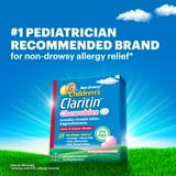 Claritin Kids Allergy Relief, 24hr Non-Drowsy, Bubblegum Flavored ...