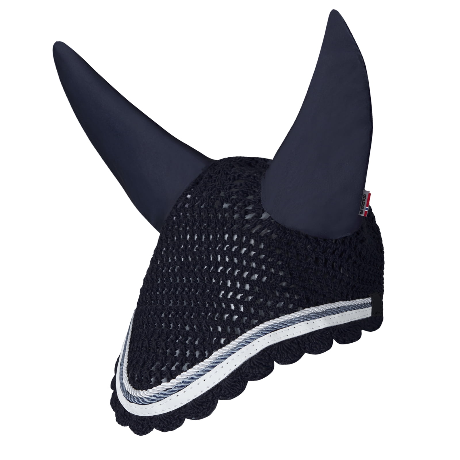 B Vertigo Cameron Crochet Horse Ear Net with Lycra Ear Covers - Walmart.com
