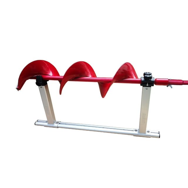 BroCraft Ice Auger Mount For ATV, Snowmobile, UTV / Ice Auger Carrier ...