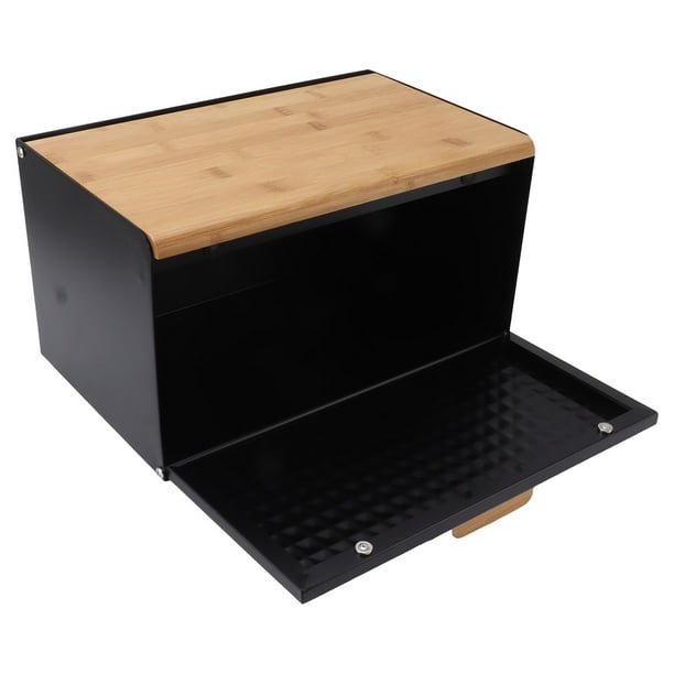 Caja de madera para guardar pan, caja de madera para guardar pan, caja ...