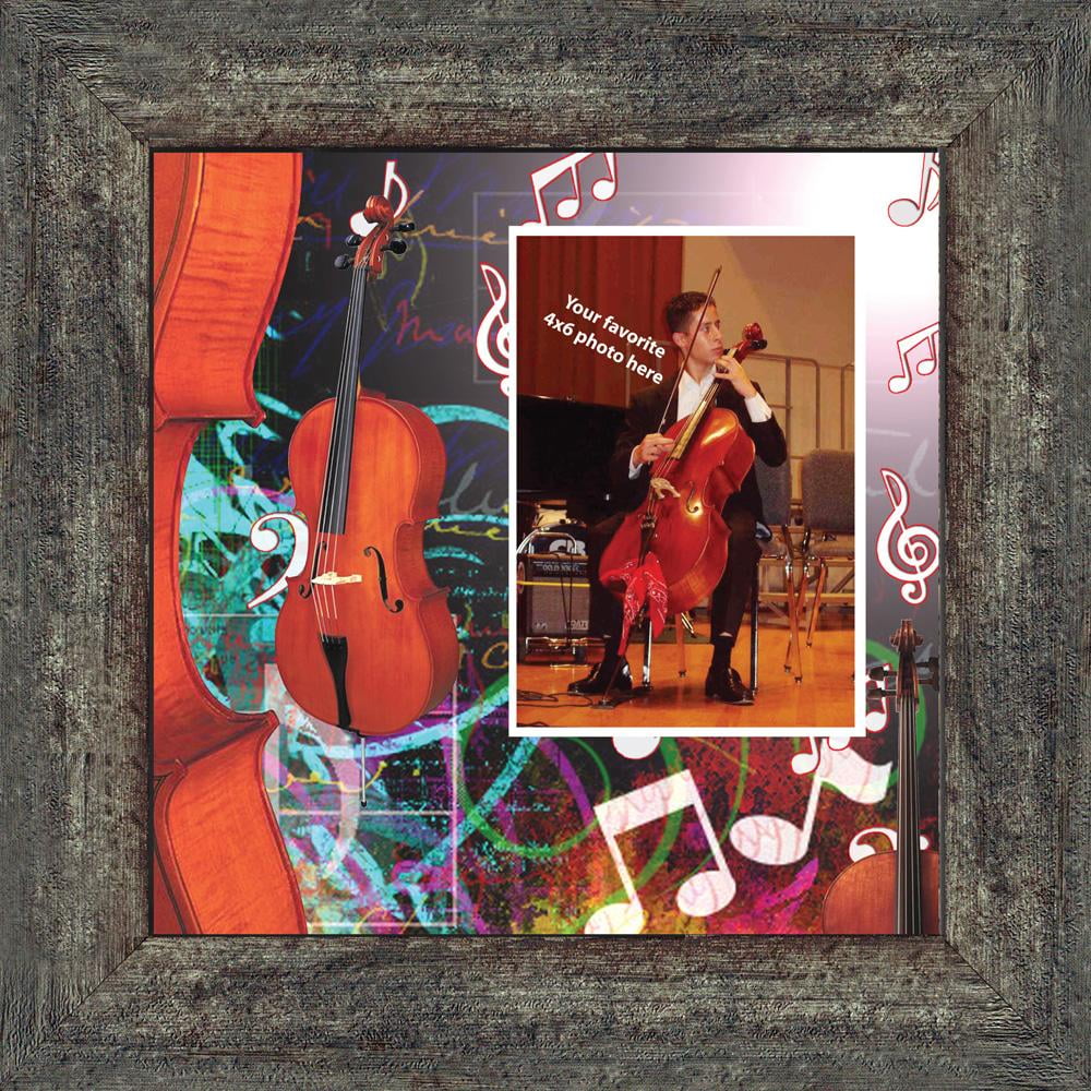 Cello, Concert Band Personalized Picture Frame, 10X10 3504 - Walmart.com