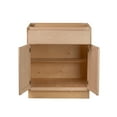 RTA Cabinets USA Raw Maple 2 Door Base Cabinet | 30"Wx34.5"Hx24"D ...