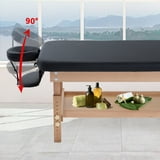 FDW Stationary Massage Table, 74'' Long 28'' Wide, Adjustable, Memory ...