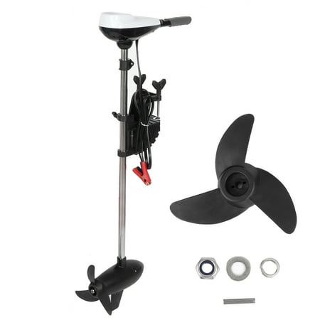 Brushless Outboard Motor Boat Engine, 1500W Adjustable Propeller Depth ...