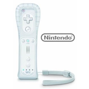 White Wireless Remote Wiimote & Nunchuck Controller Combo Set w/ Strap ...