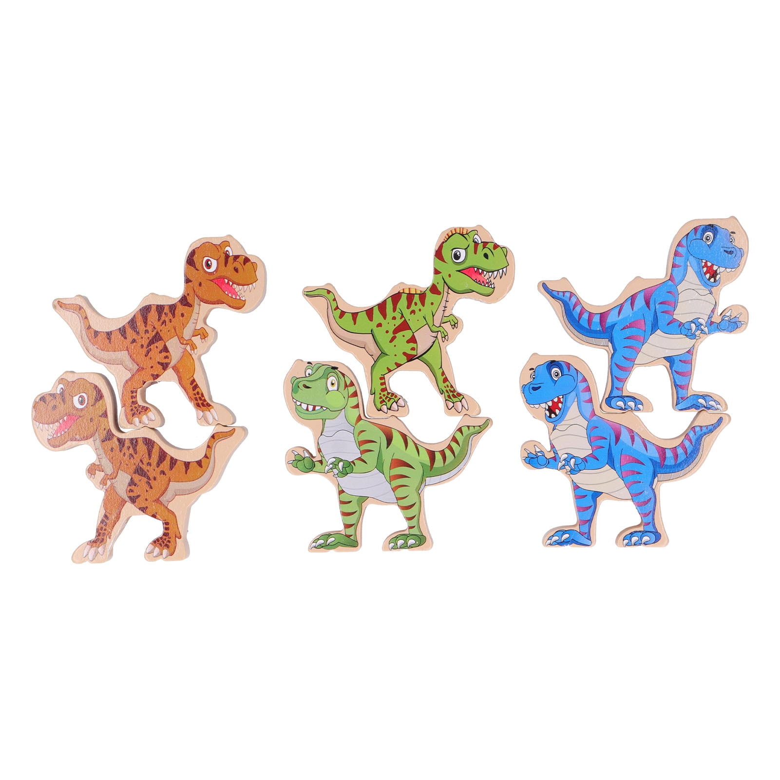 Click here for Estink Dinosaur Stacking Blocks  Wooden Parent Chi... prices
