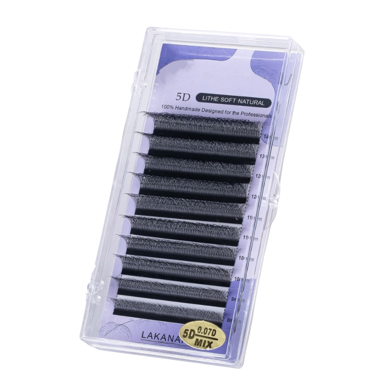 Single Cluster Fluffy Eyelashes Thick Fluffy Compact Row Lashes Makeup ...