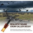 3 Packs Realistic Crow Call Whistle for Hunting and Wildlife Attraction ...
