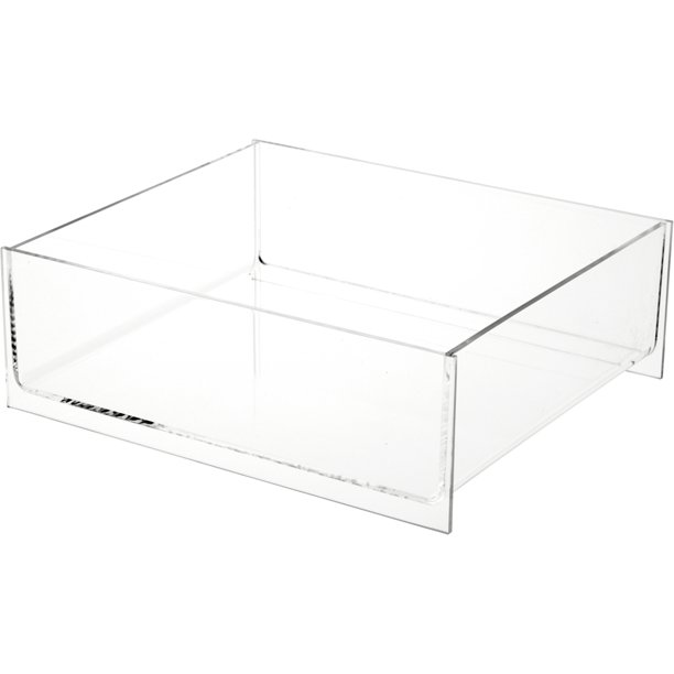 Plymor Clear Acrylic Rectangular Open Top Merchandise Display Tray, 7.5 ...